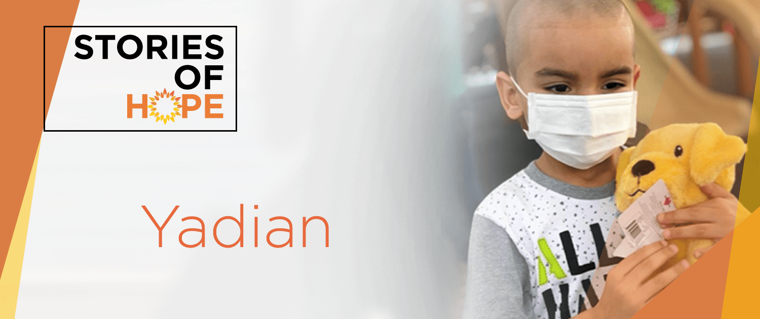 Meet Yadian, he is 6-years-old and in remission from stage 3 Wilm’s ...